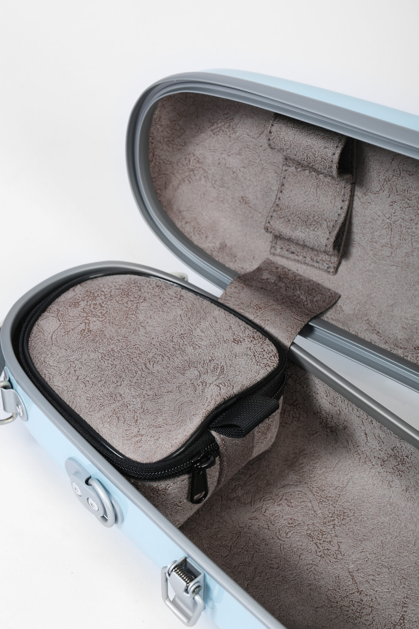 JML Macaron Shaped Baby Blue Violin Case | Lyra Strings