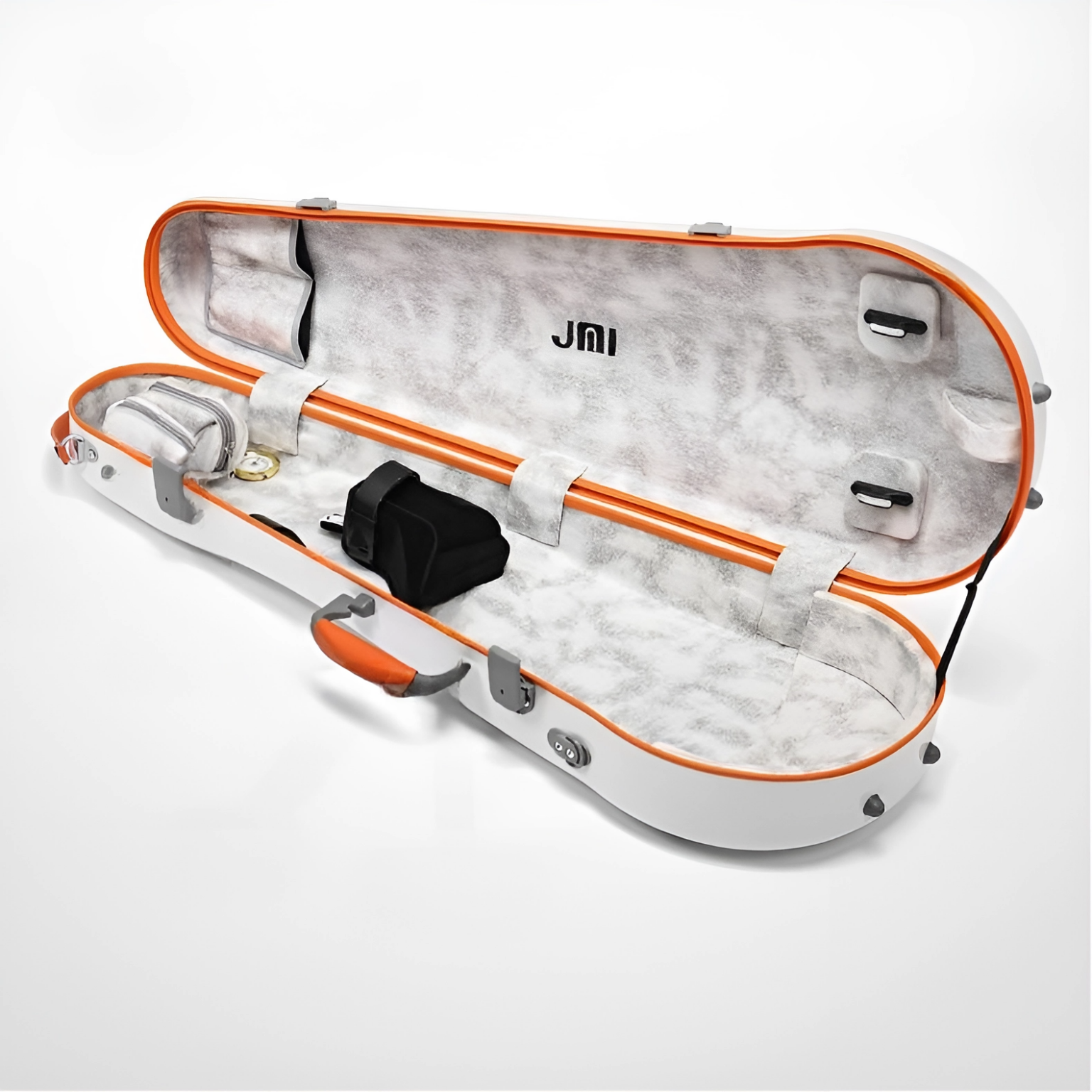 JML Carbon Fiber Shaped Pearl White Viola Case | Lyra Strings 網上支付購物,貨品郵寄到家